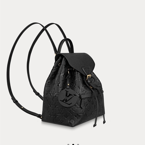 Louis Vuitton | Bags | Black Leather Louis Vuitton Back Pack | Poshmark